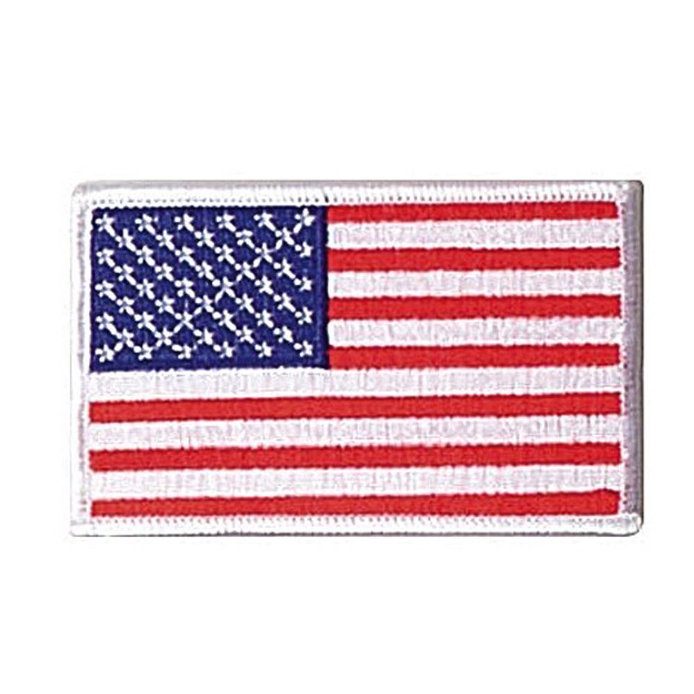 Iron On / Sew On Embroidered US Normal Flag Patch