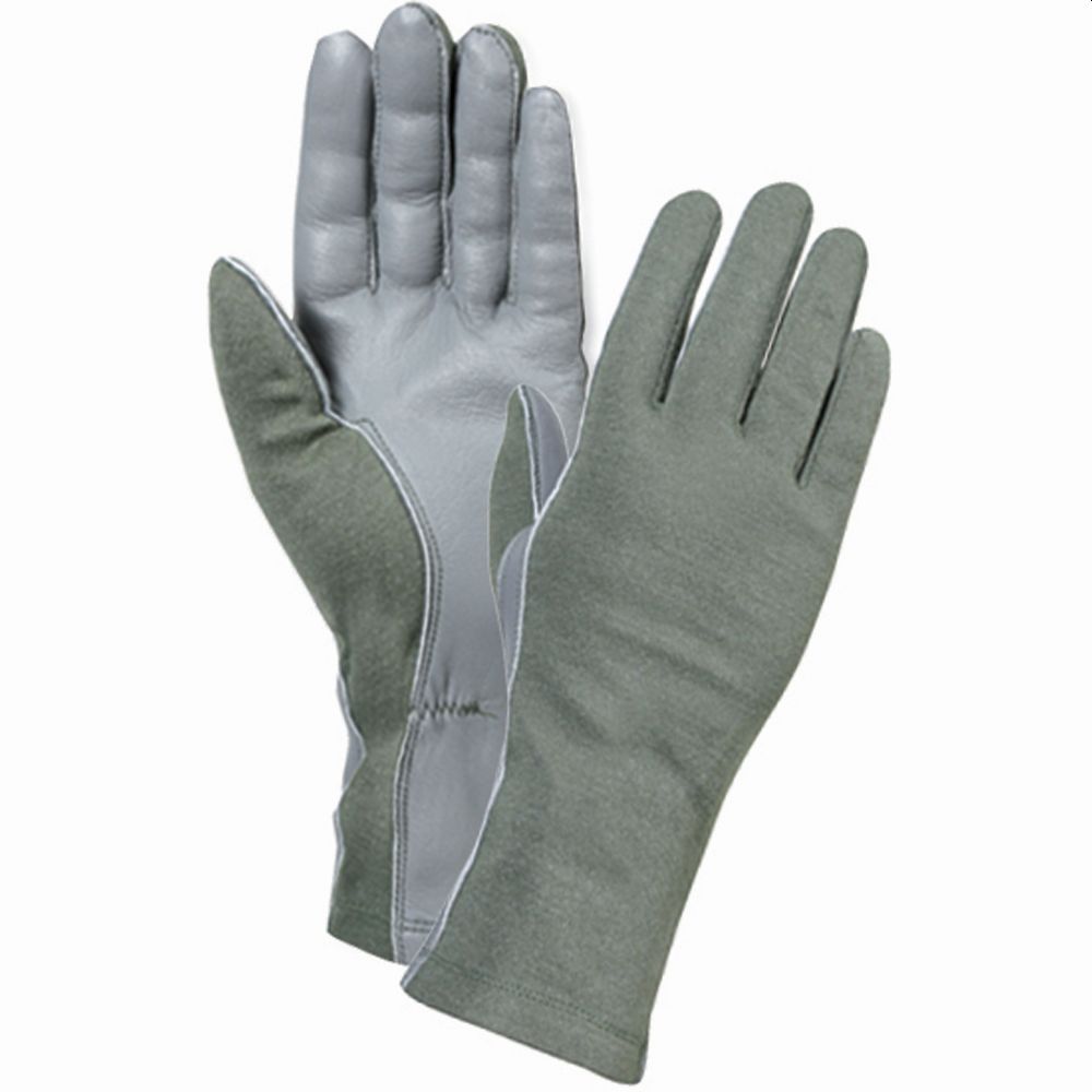 G I Type Flame and Heat Resistant Flight Gloves